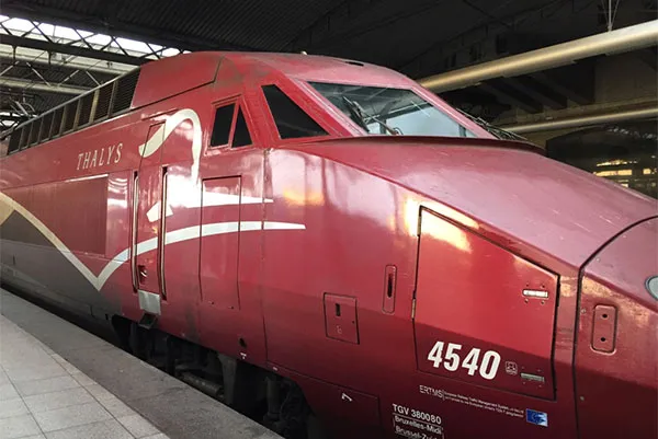 Review: Thalys Train, Brussels to Paris