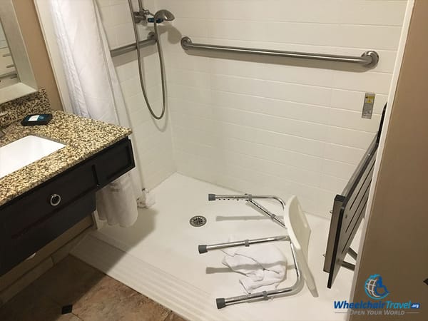 The Good & Bad of ADA Accessible Hotel Bathrooms - Wheelchair Travel