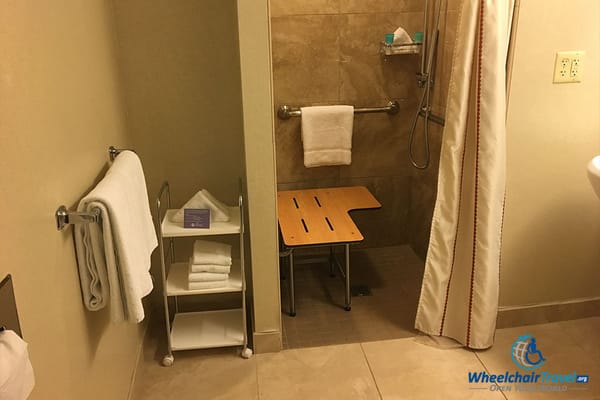 The Good & Bad of ADA Accessible Hotel Bathrooms - Wheelchair Travel