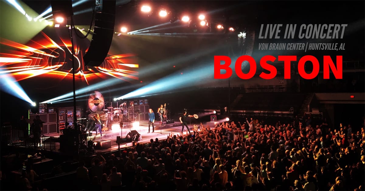 Live in Concert: Boston at the Von Braun Center - Wheelchair Travel